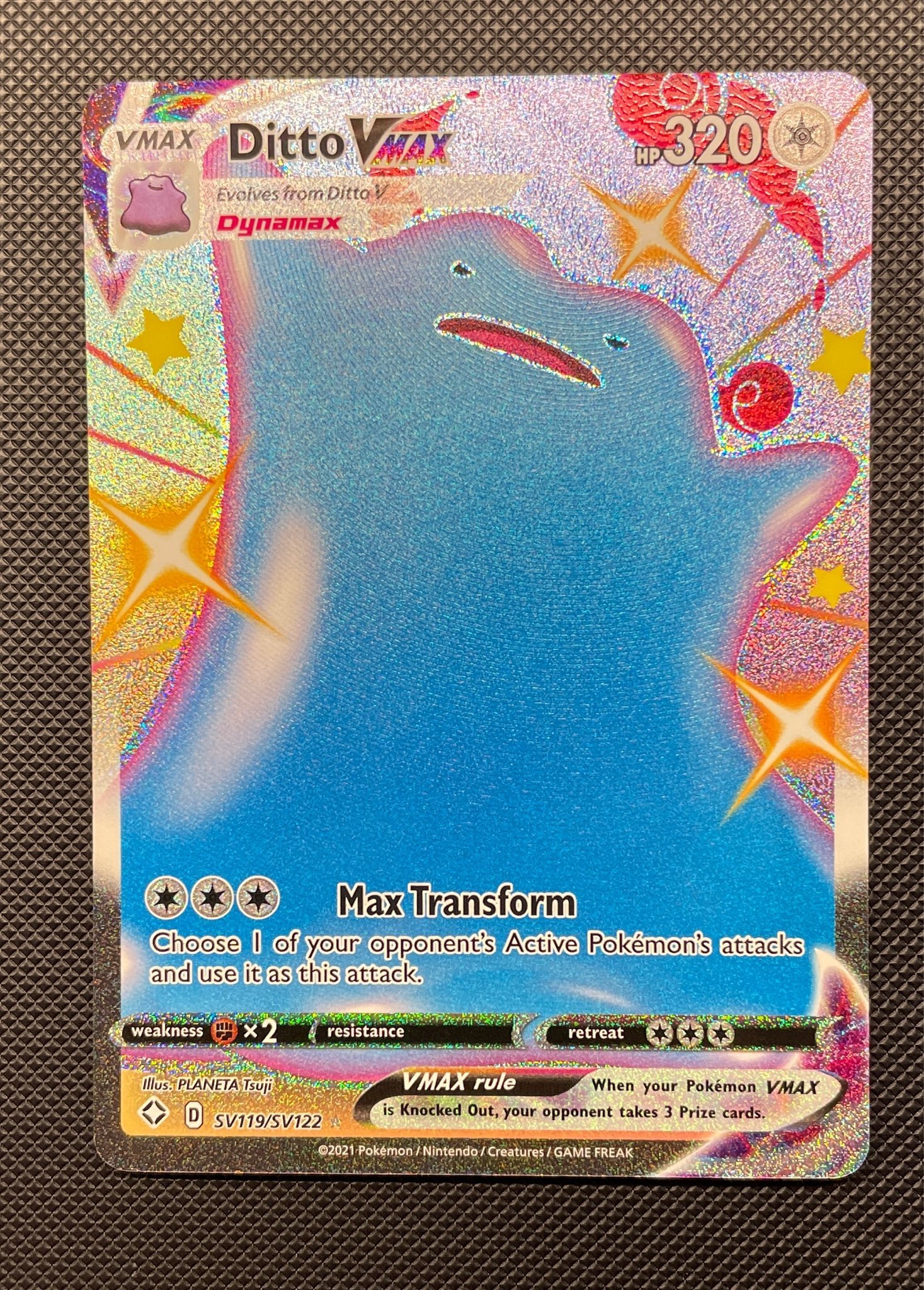 Pokémon : Shining Fates - Ditto Vmax - Full Art.. | Köp på Tradera ...