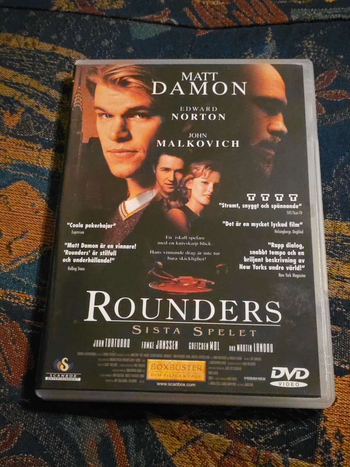 Rounders - Matt Damon, Edward .. | Köp från SandsOfTime på Tradera ...
