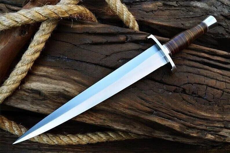 Handmade D2 Tool Steel Hunting Dagger Knife wit.. | Köp på Tradera ...