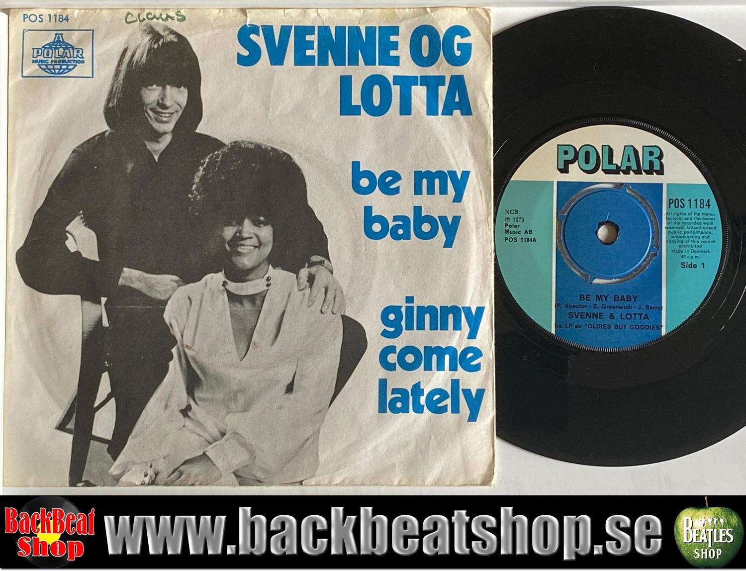 SVENNE & LOTTA - BE MY BABY | Köp från backbeat på Tradera (604068403)