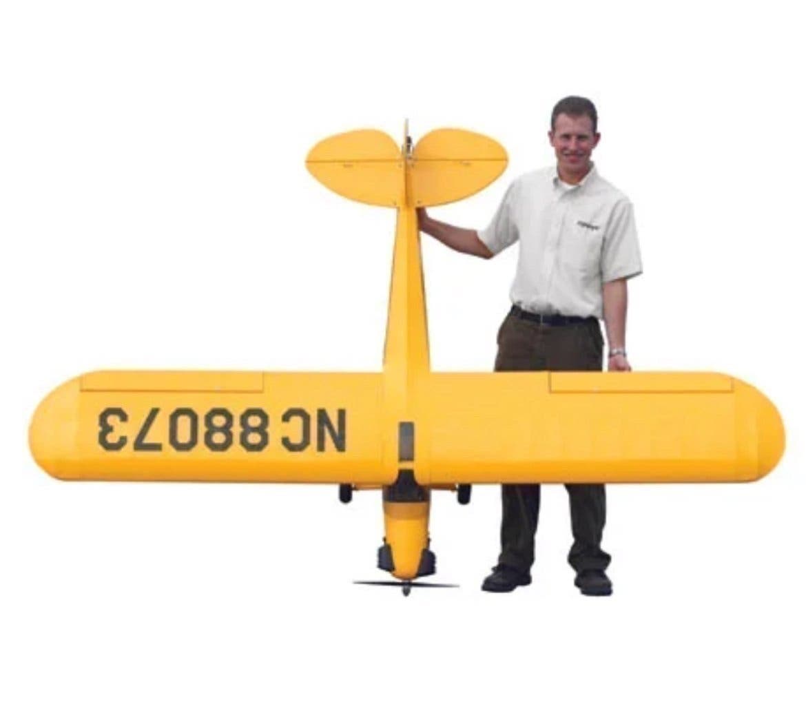 Se produkter som liknar NY 1/4 skala J-3 Cub ARF från.. på Tradera ...