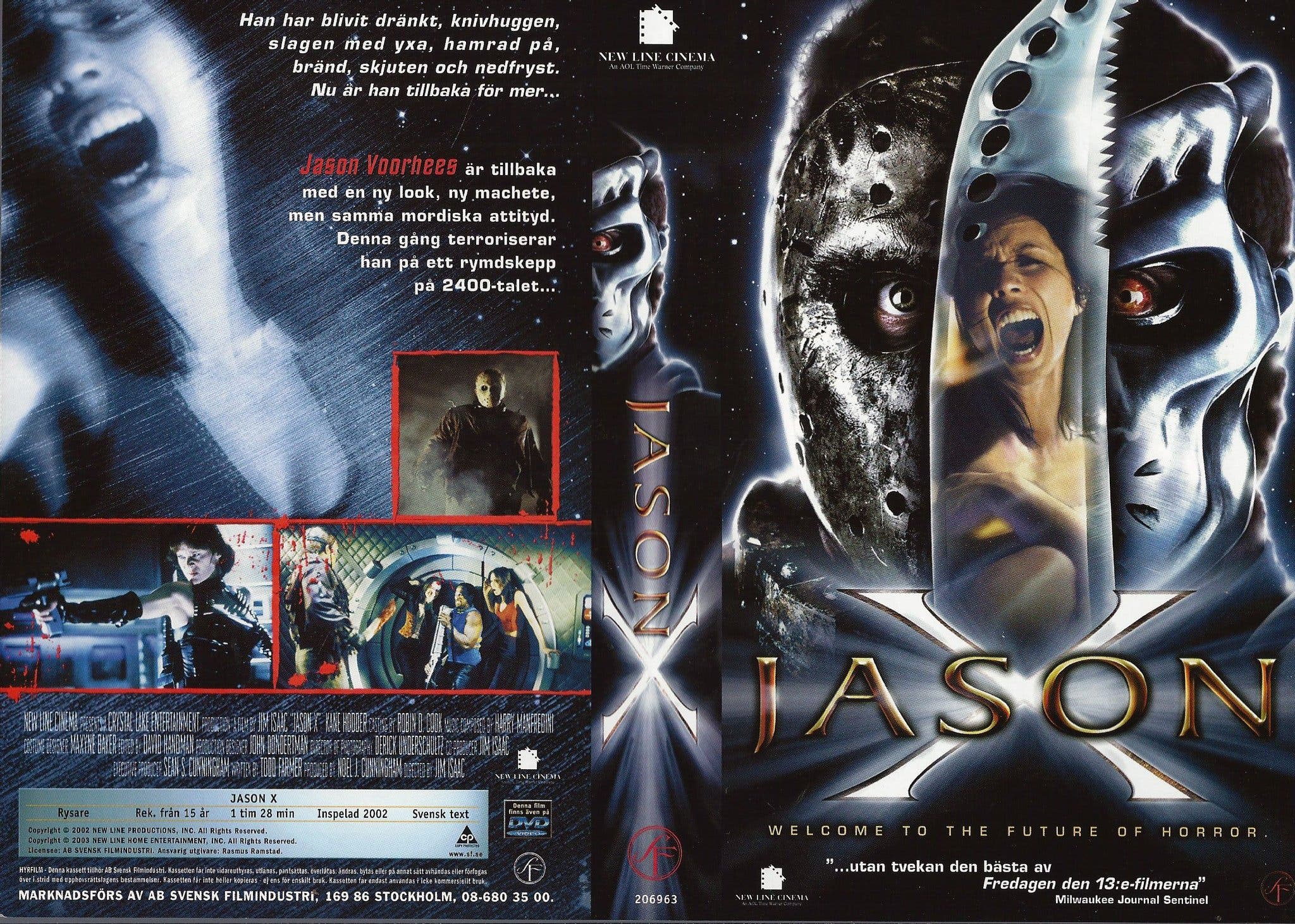 Jason X VHS instick SF | Köp på Tradera (655834294)