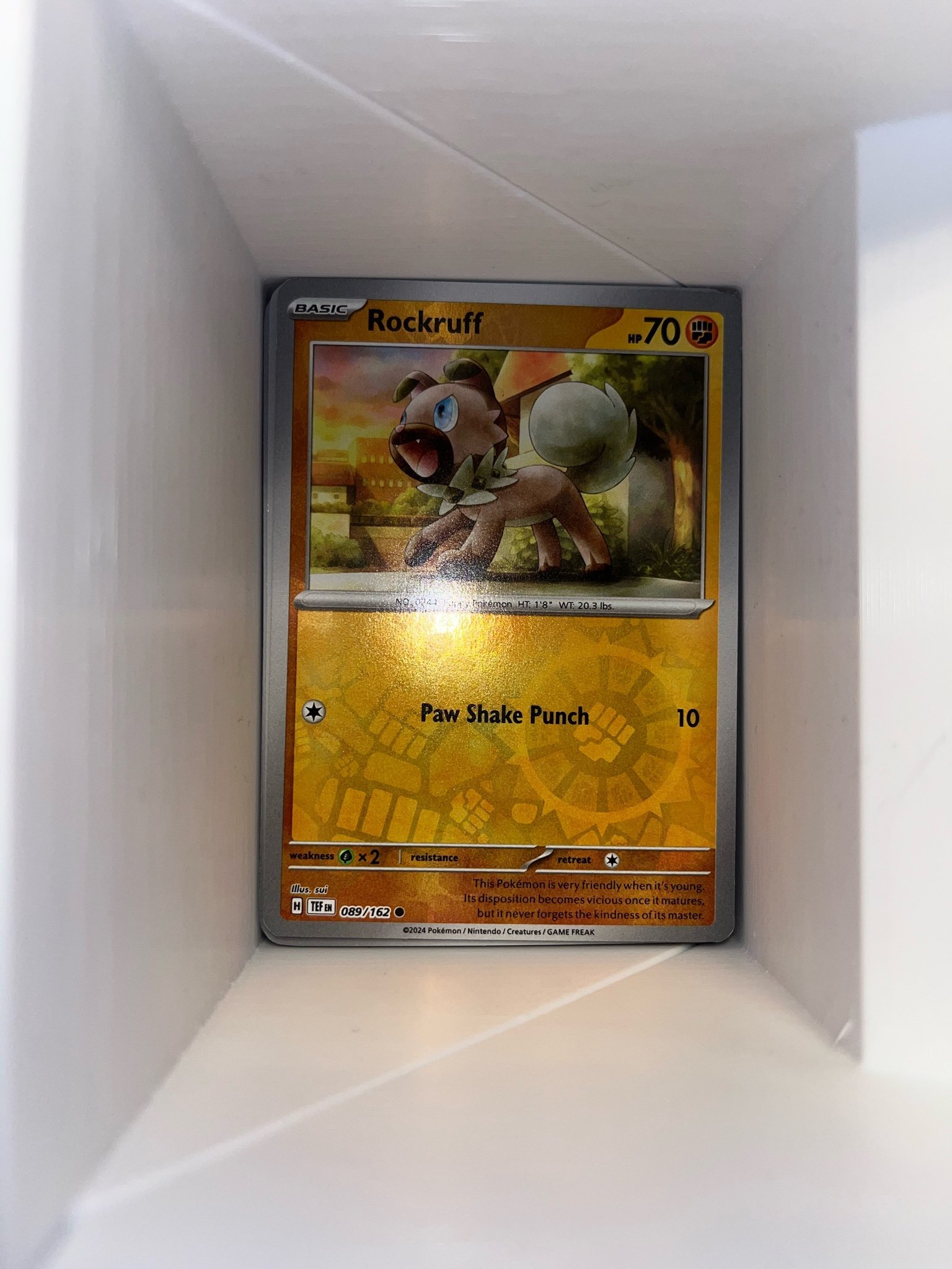 Rockruff Pokémonkort | Köp på Tradera (713290533)