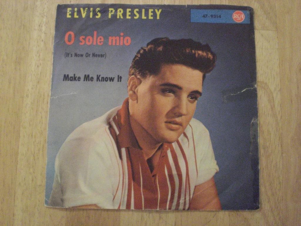 Elvis Presley O Sole Mio 7 [ German ] 336621652 ᐈ Köp På Tradera
