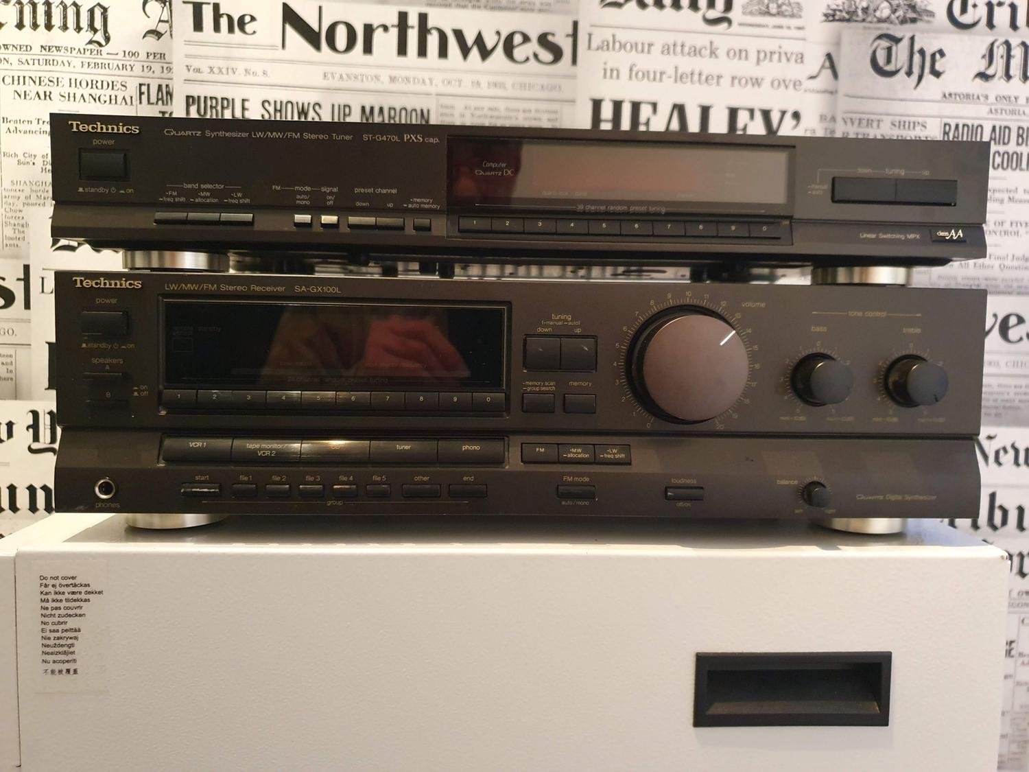 Technics SA-GX100L , ST-G470L (1990) | Köp på Tradera (589507852)