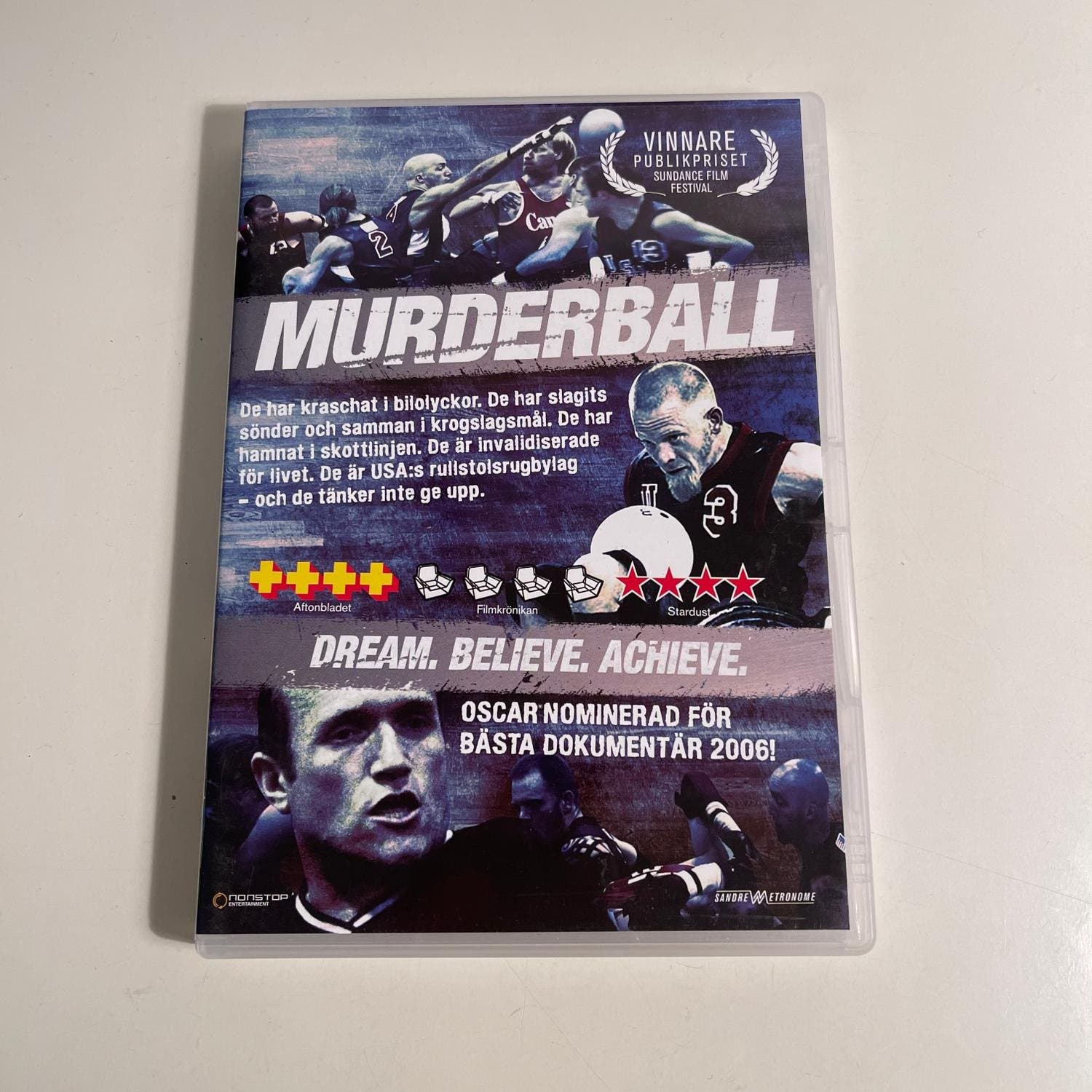 Se produkter som liknar DVD - Murderball. Dokumentär på Tradera (598771165)