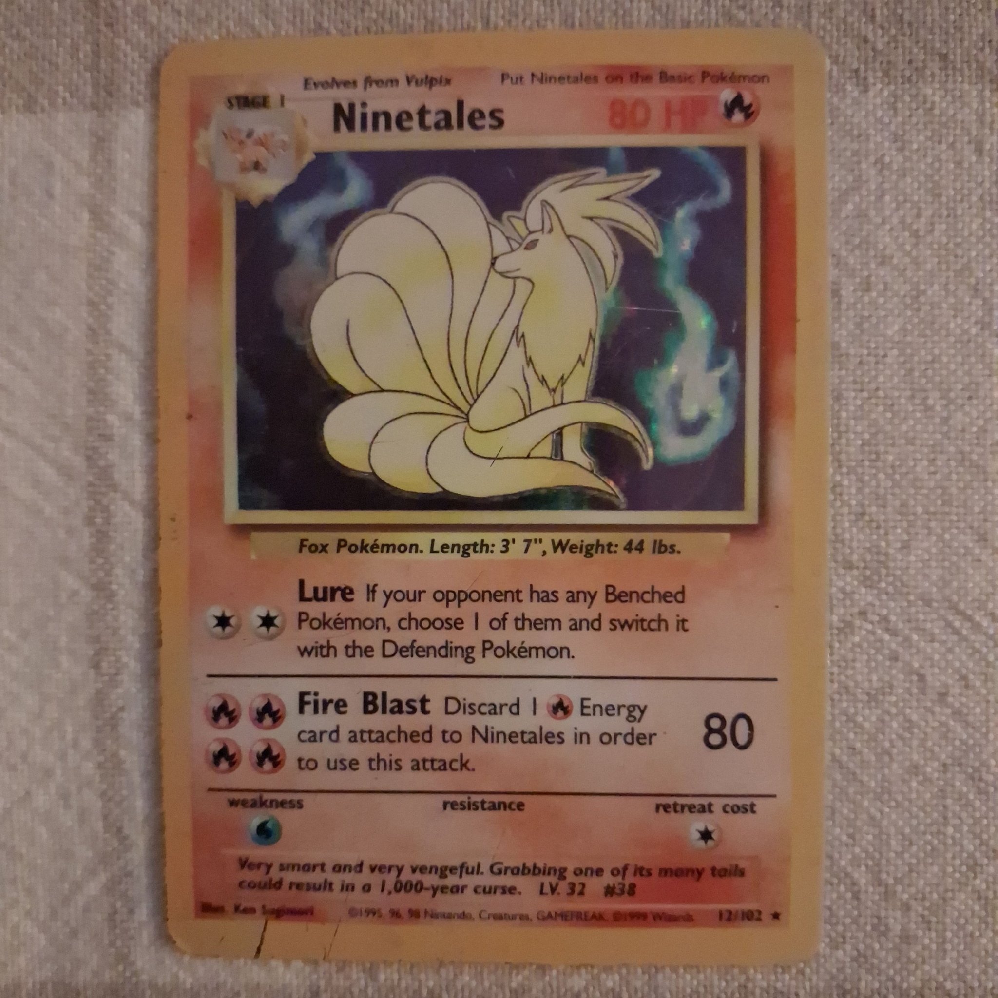 Ninetales Pokémonkort | Köp på Tradera (708653268)