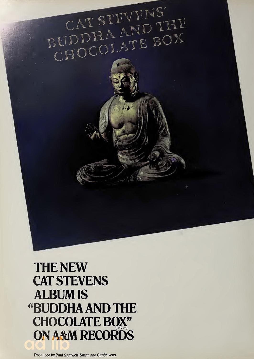 CAT STEVENS - BUDDAH AND THE CHOCOLATE BOX, STO.. | Köp på Tradera ...