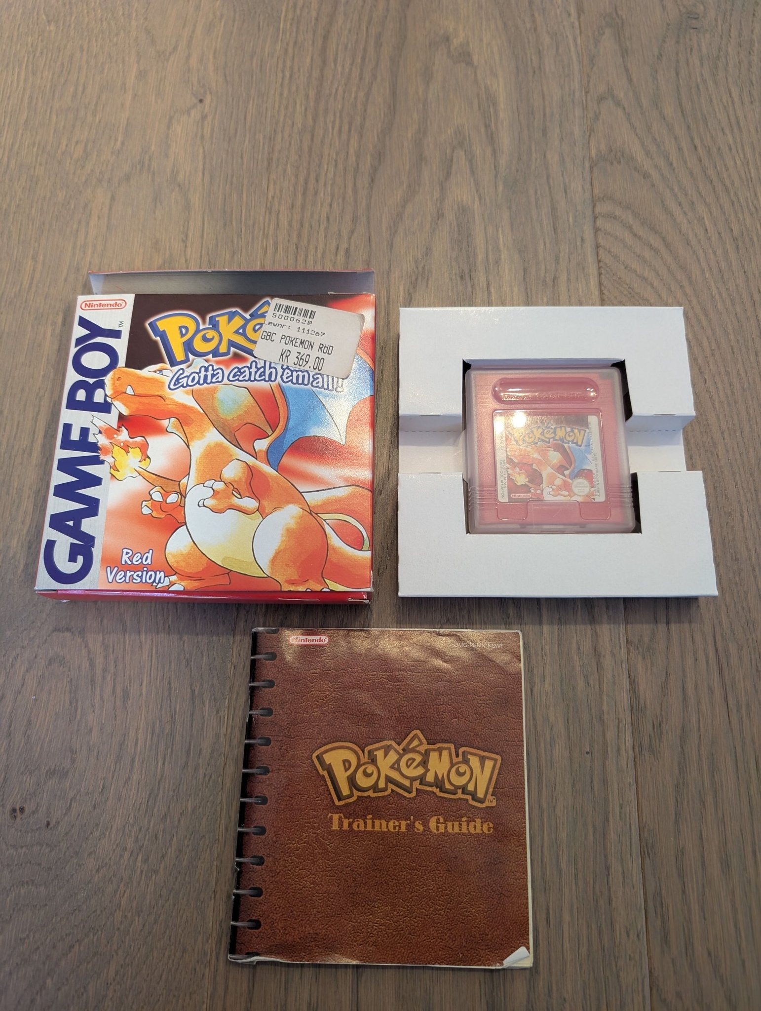 Pokémon Red Version - Nintendo Game Boy | Köp på Tradera (713919685)