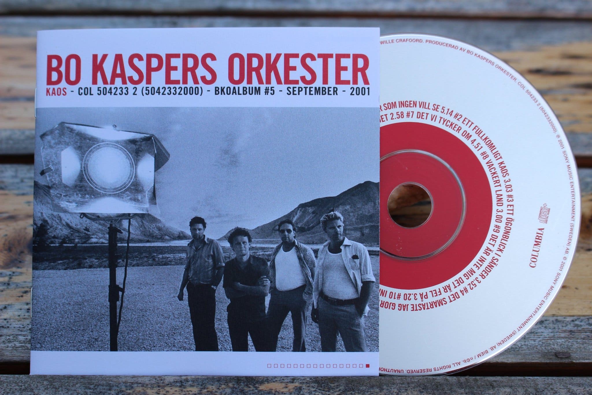 CD, Bo Kaspers Orkester, 2001, "Kaos" | Köp på Tradera (706614202)