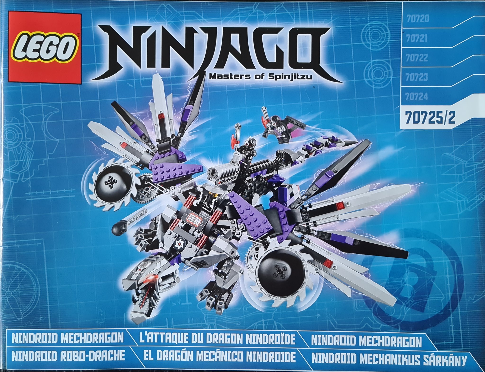 LEGO 70725 Nindroiddrake - Inkomplett byggsats (419085809) ᐈ Köp på Tradera