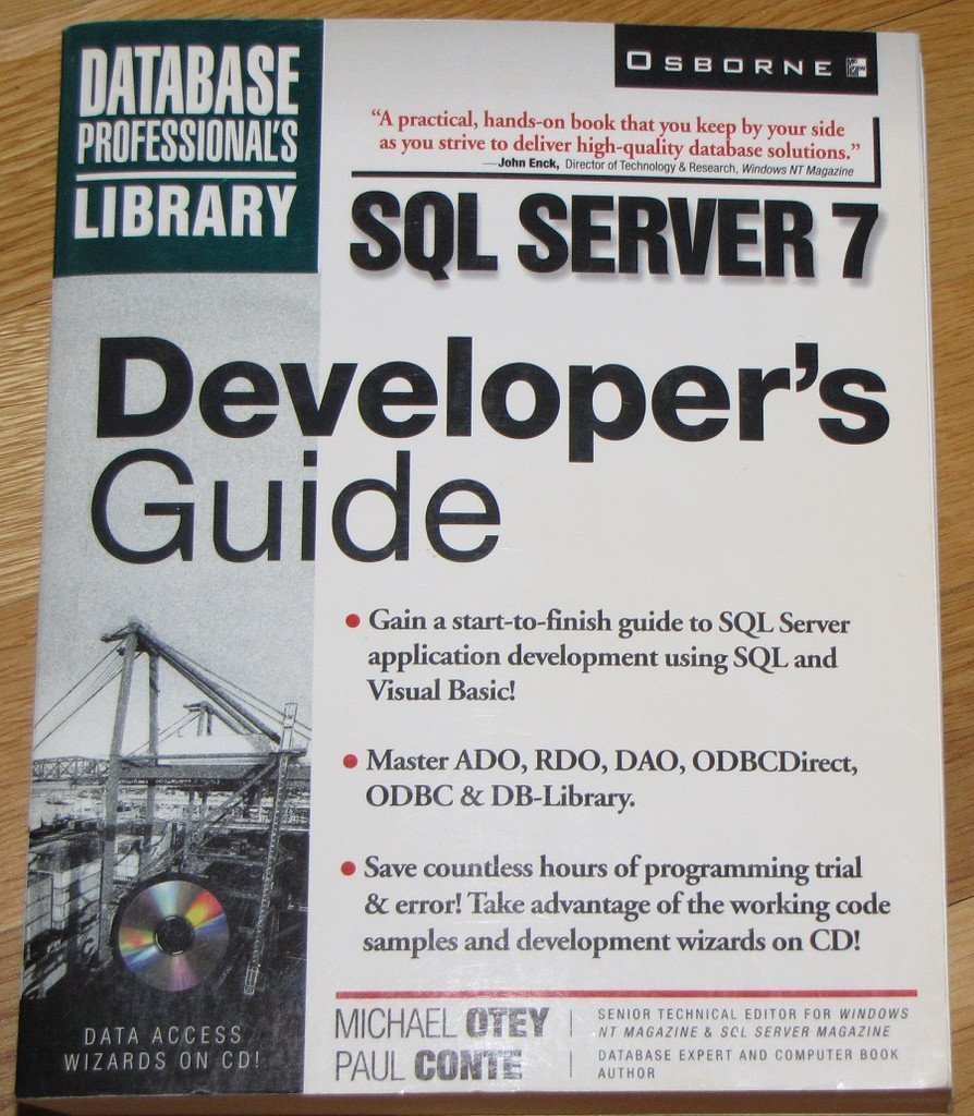 SQL SERVER 7 Developer's guide. Michael Otey Pa.. | Köp på Tradera (708598518)