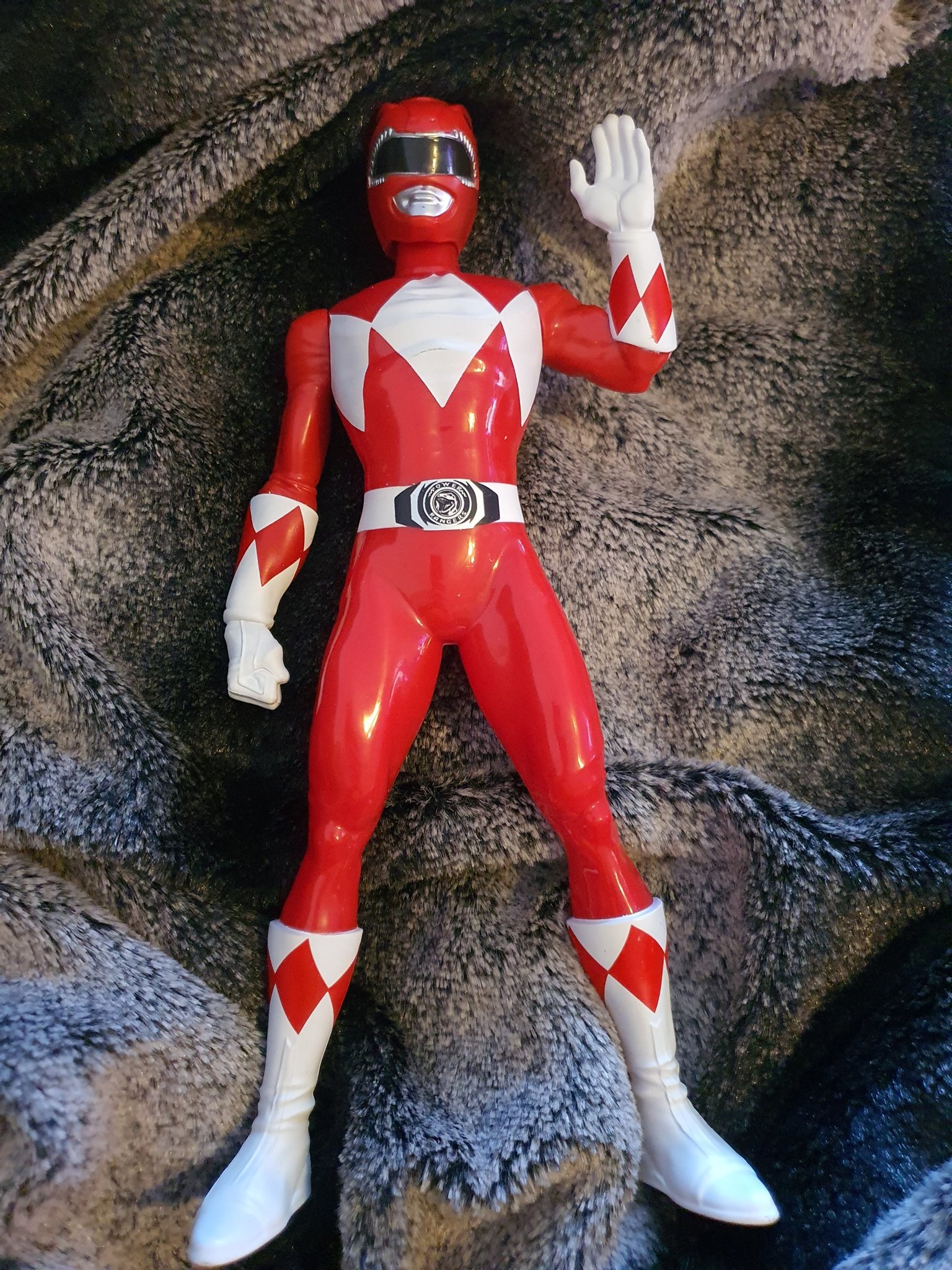 Mighty Morphin Red Ranger Power Ranger Action F.. | Köp på Tradera ...