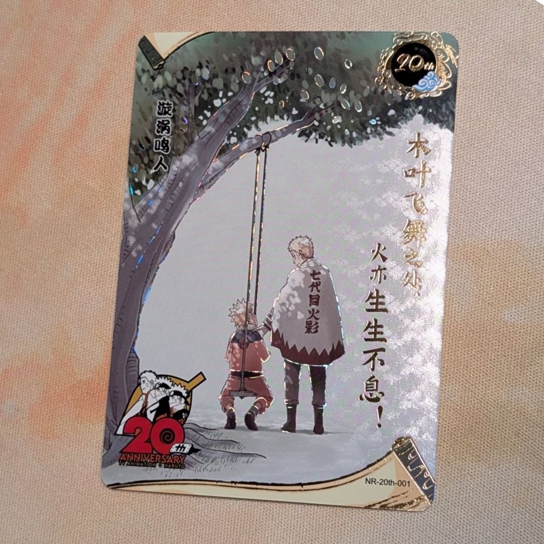 Naruto 20th Anniversary Hokage Kayou Rare holo .. | Köp på Tradera ...
