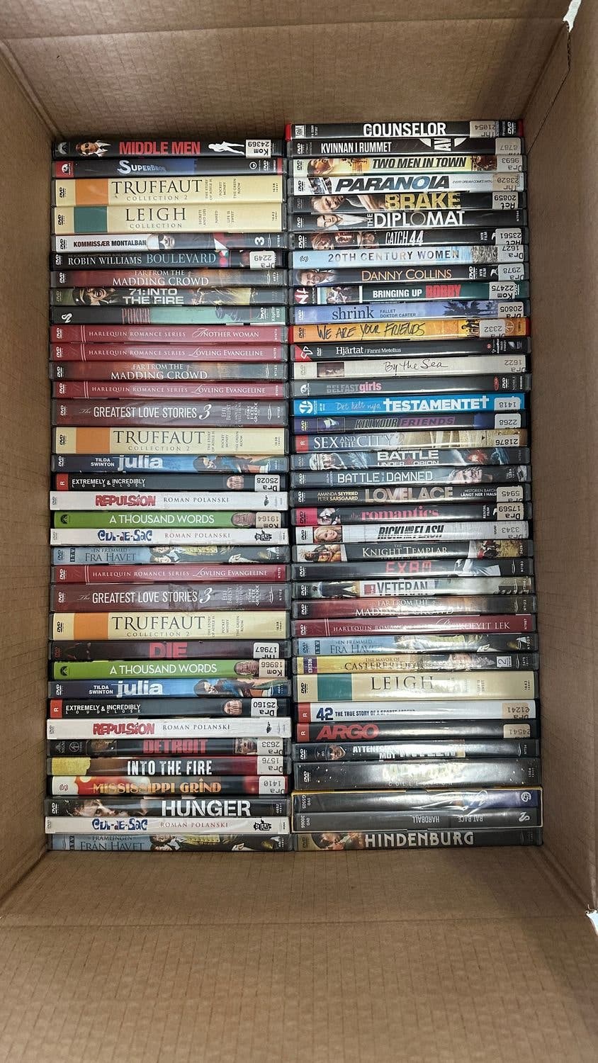 Se produkter som liknar DVD-Paket ca 150 filmer DVD-f.. på Tradera ...