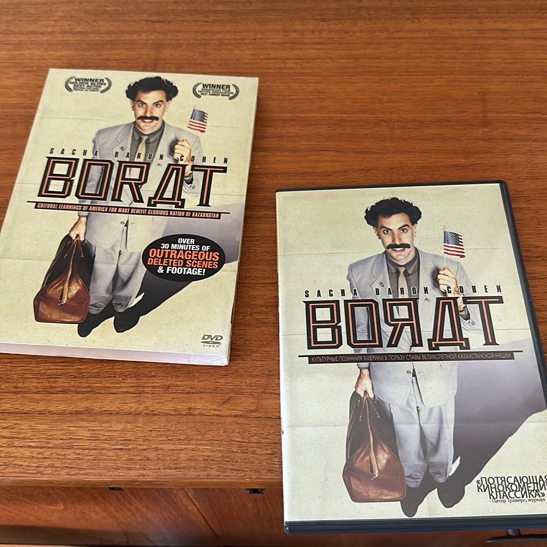 Se produkter som liknar Borat DVD på Tradera (692337260)