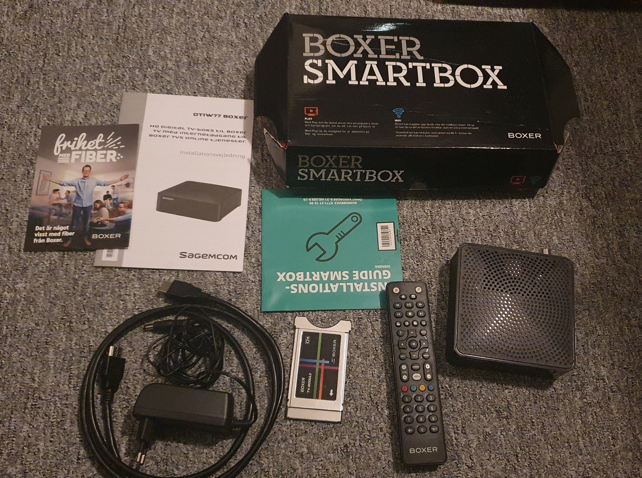 Boxer digitalbox DTIW77 HD Boxer smartbox tv bo.. | Köp på Tradera ...