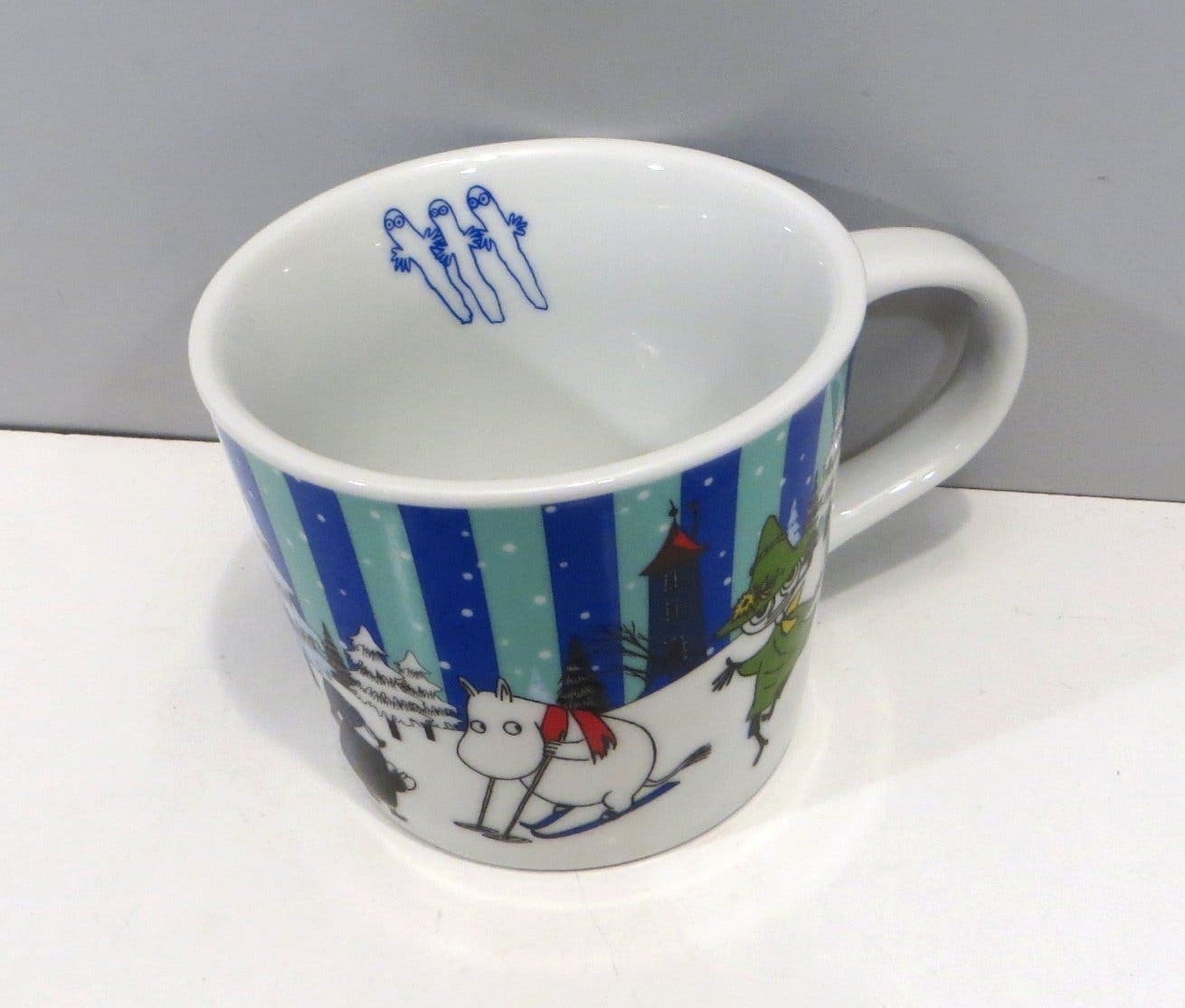 Mumin mugg KFC vinter (blå) | Köp från Japanspel på Tradera (697344513)