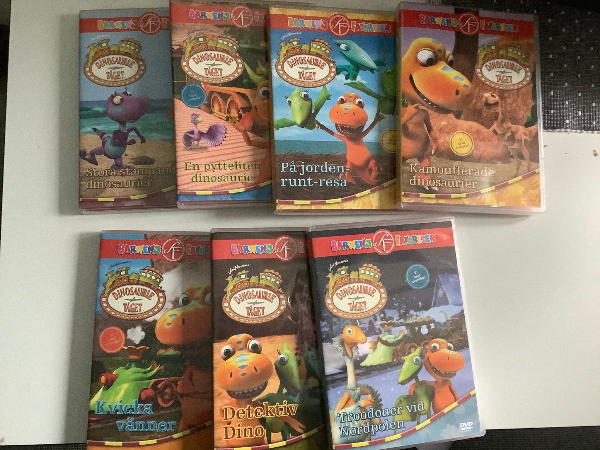 Barnens SF favoriter - dinosaurietåget 7 dvd