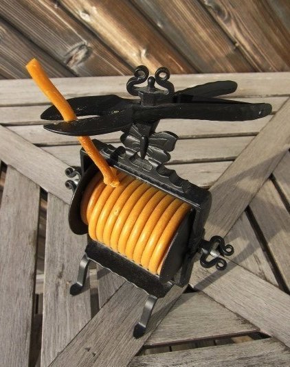 Ljusstake, ljus på rulle, gammeldags med bivaxl.. | Köp på Tradera ...