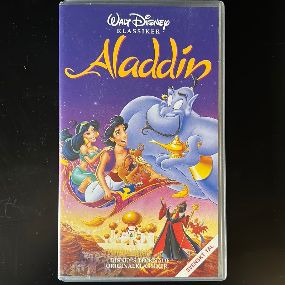Aladdin - Walt Disney Klassiker VHS | Köp på Tradera (700052587)