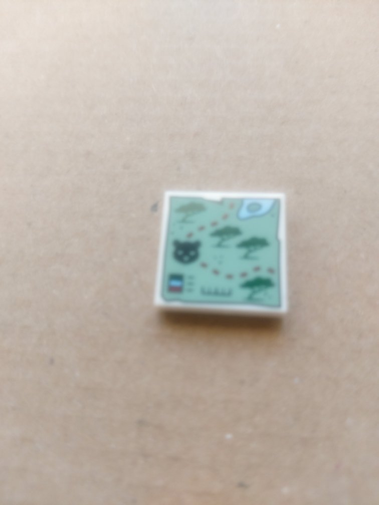 lego ny vit 6480846 2x2 kakel karta tryck djungel | Köp på Tradera ...