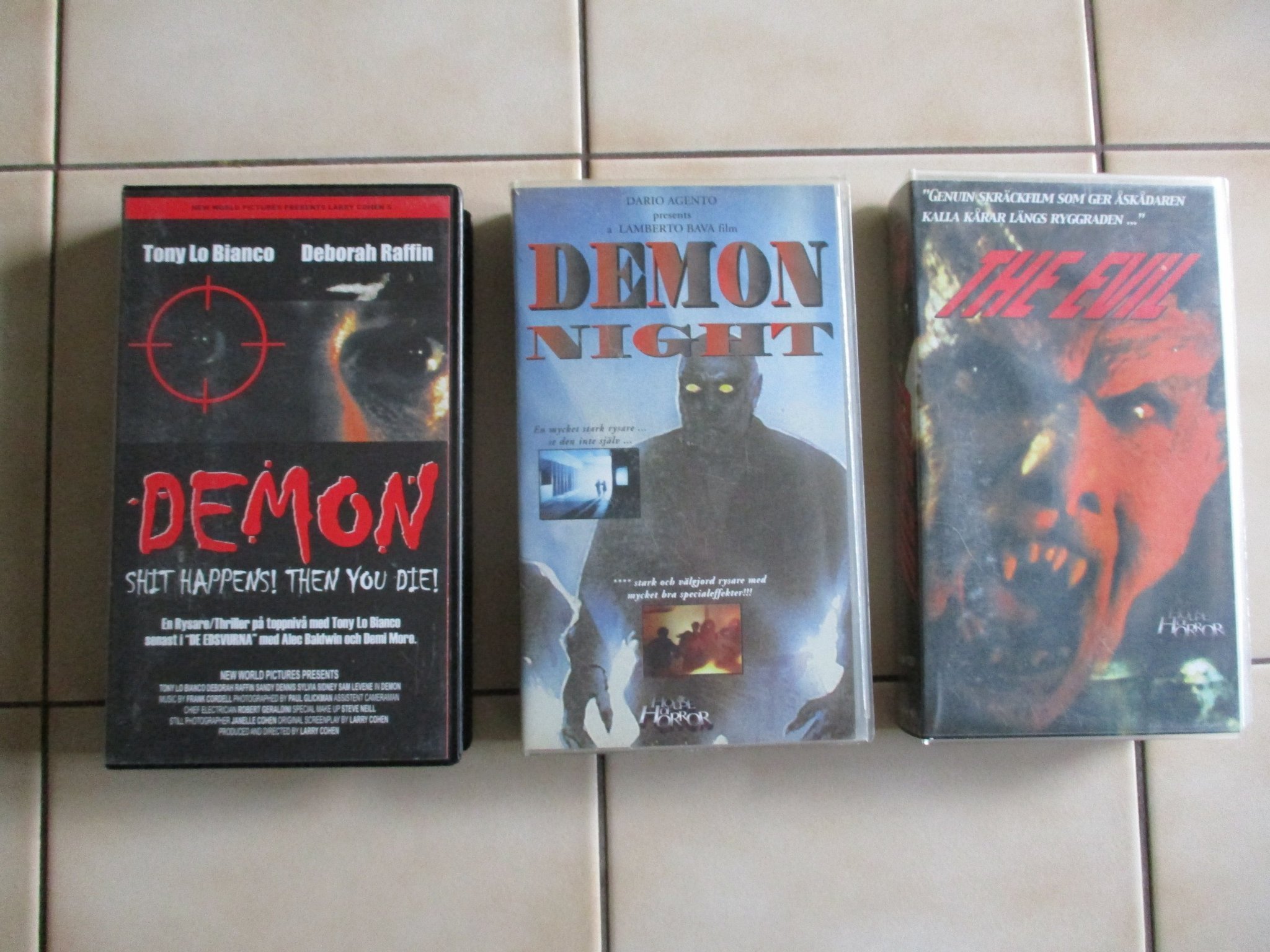 Demon - Shit happens. Demon Night. The Evil. (D.. | Köp på Tradera ...