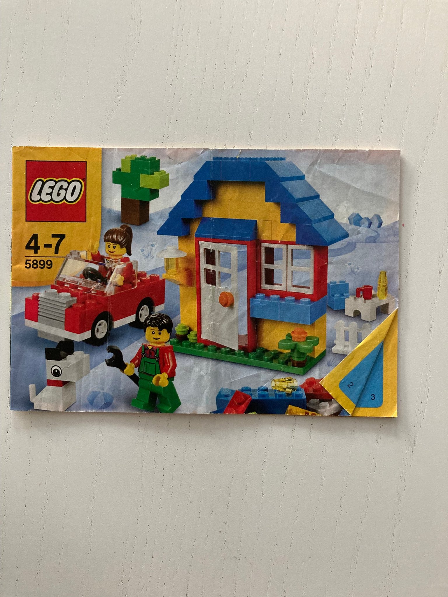 LEGO 5899 Instruktion - Familjehus | Köp på Tradera (681371032)