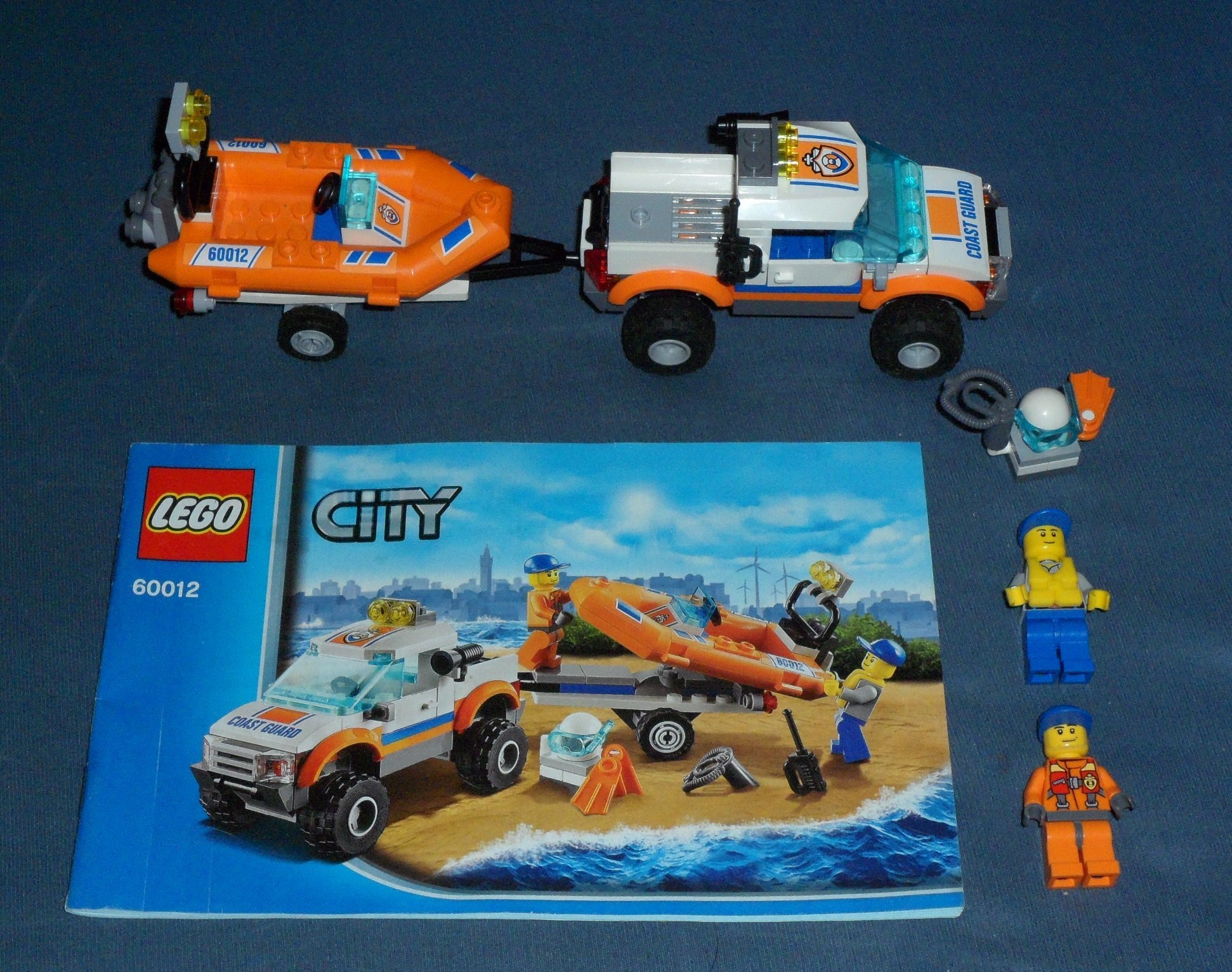 LEGO: Coast Guard 4x4 & Diving Boat Set 60012 | Köp på Tradera (714476737)
