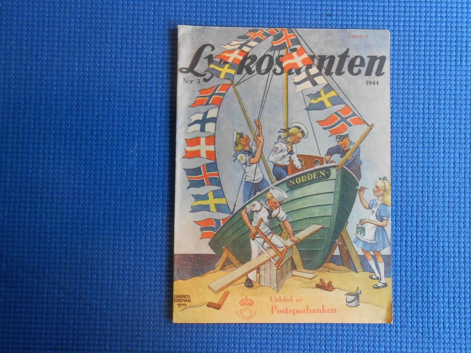 Lyckoslanten 3 1944 Vilhjalmur Finsen Erik Muns.. | Köp på Tradera ...
