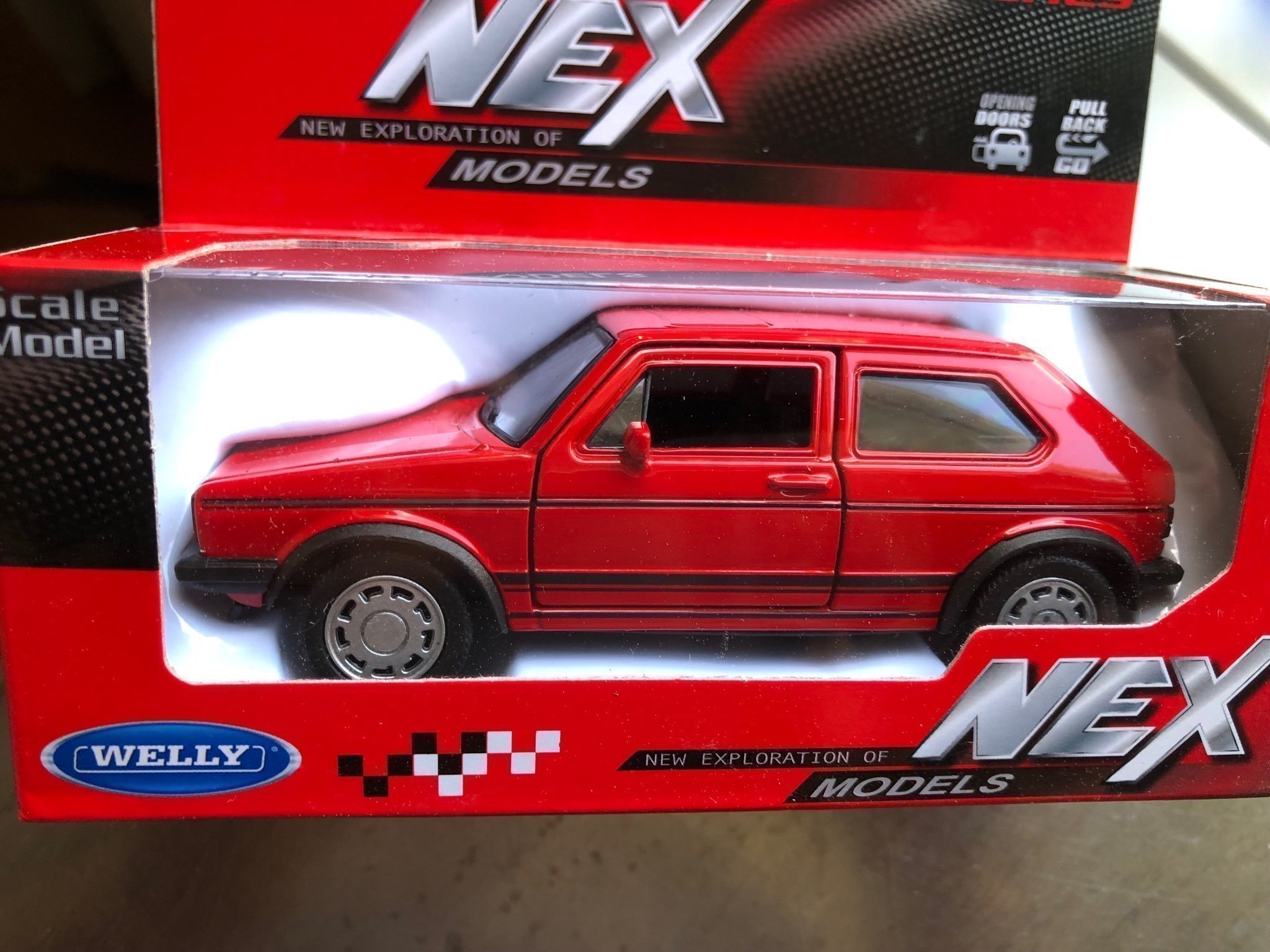Welly NEX Volkswagen Golf GTI Skala Modell | Köp på Tradera (708015605)