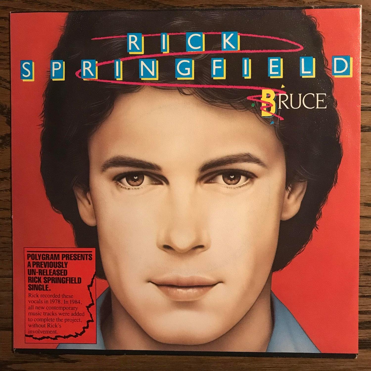 RICK SPRINGFIELD - BRUCE. 7" | Köp från FOBBECK.RECORDS på Tradera ...