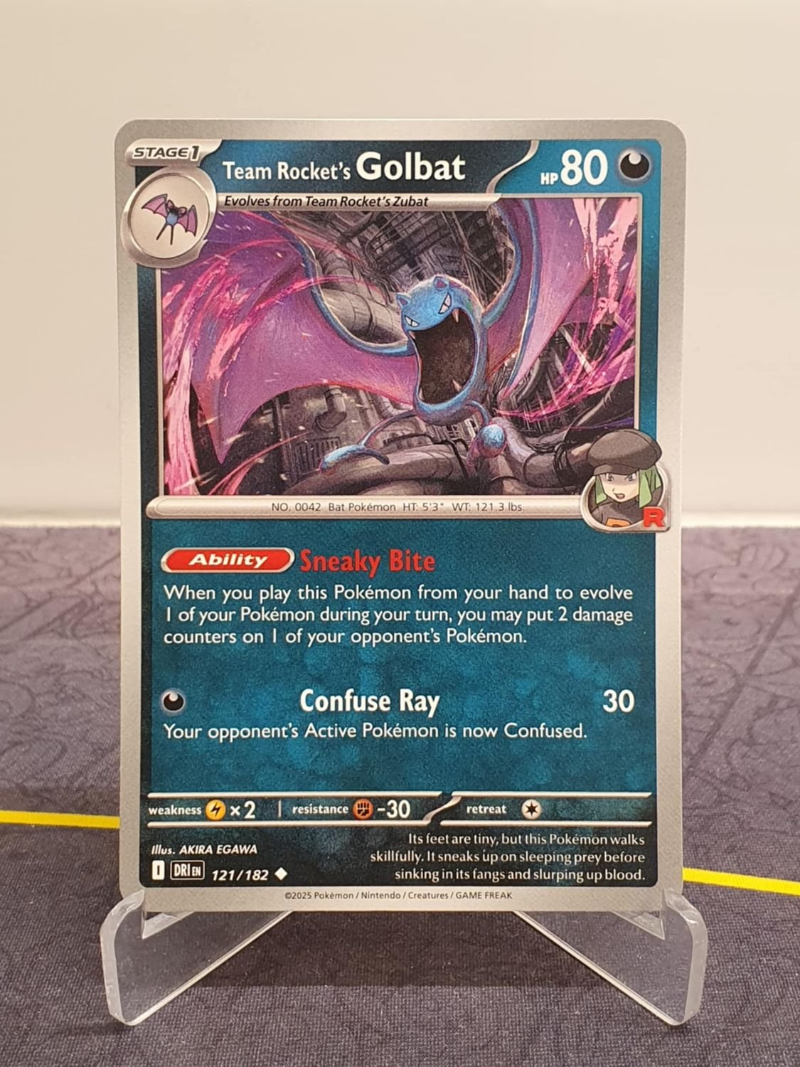TEAM ROCKET'S GOLBAT 121/182 - Destined Rivals .. | Köp på Tradera ...