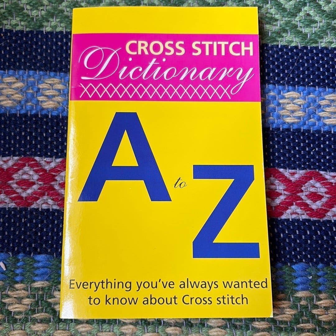 Cross Stitch Dictionary A to Z, engelsk text | Köp på Tradera (717766364)