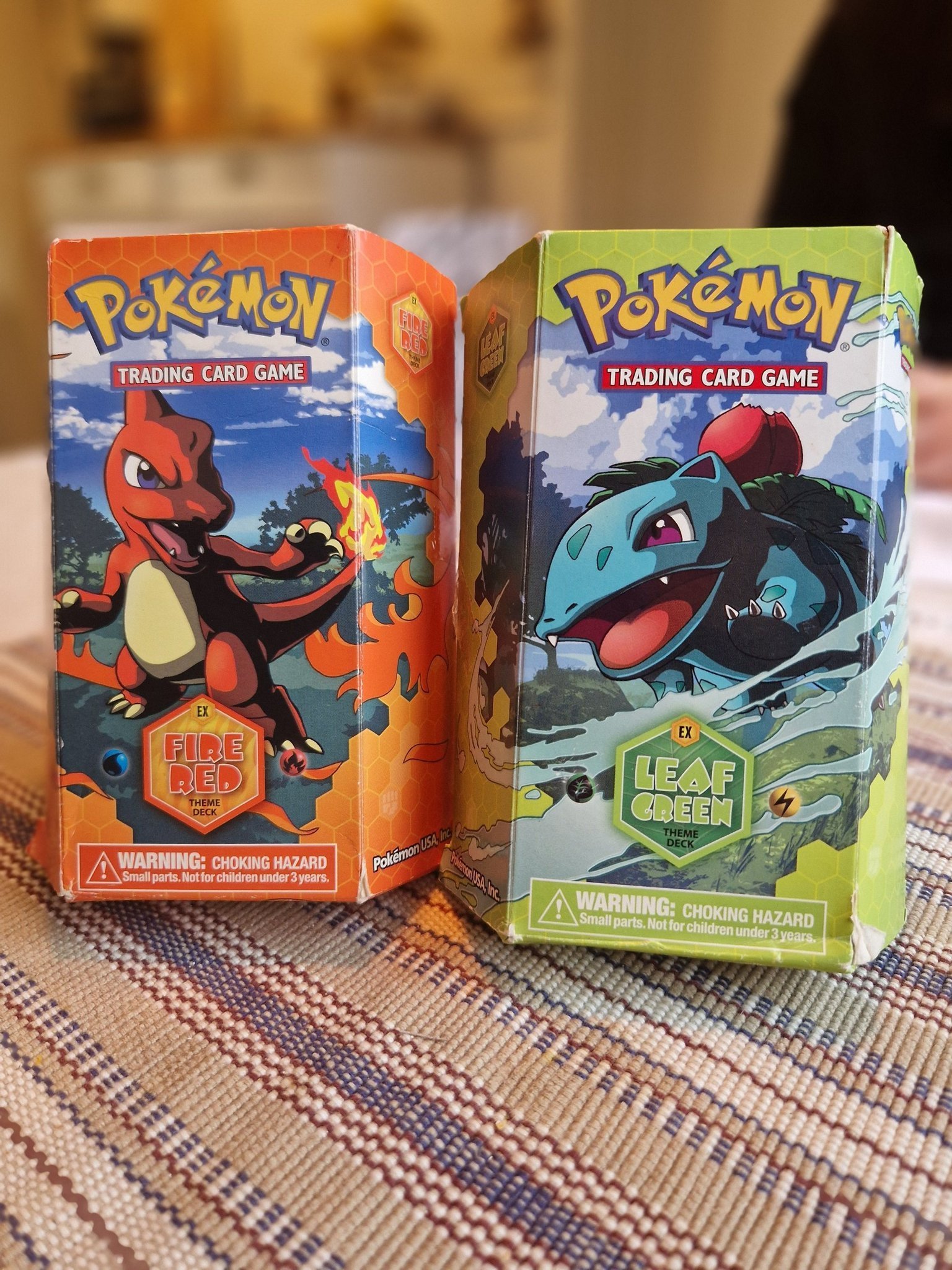 Pokémon EX Fire Red Leaf Green Theme decks | Köp på Tradera (700291403)