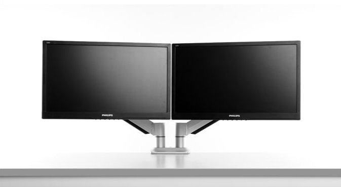 Hemmakontor - Skärmstativ - Skärmarm - Ergonomi | Köp på Tradera ...