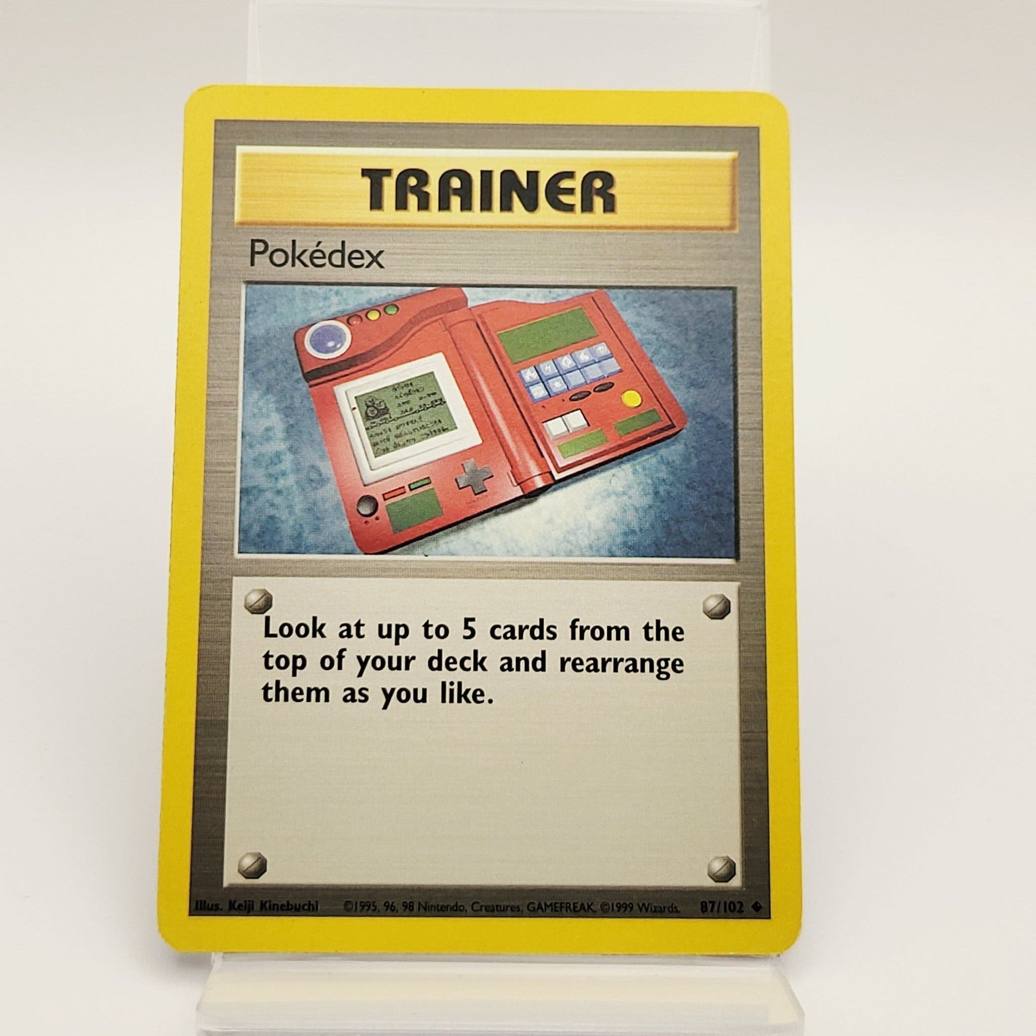 Pokedex #87 Pokemon Base Set | Köp på Tradera (718857330)