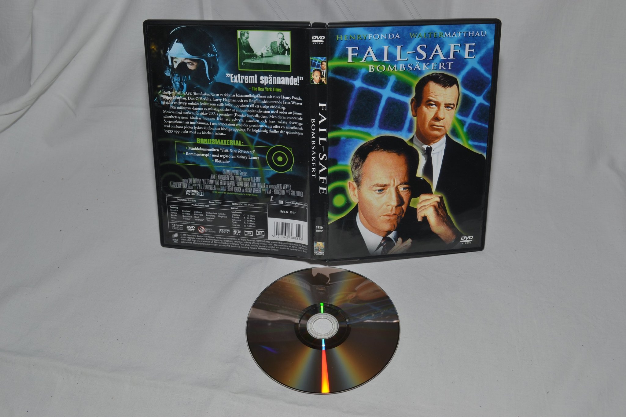 Fail-safe - Bombsäkert - DVD - Köpfilm | Köp på Tradera (628946587)