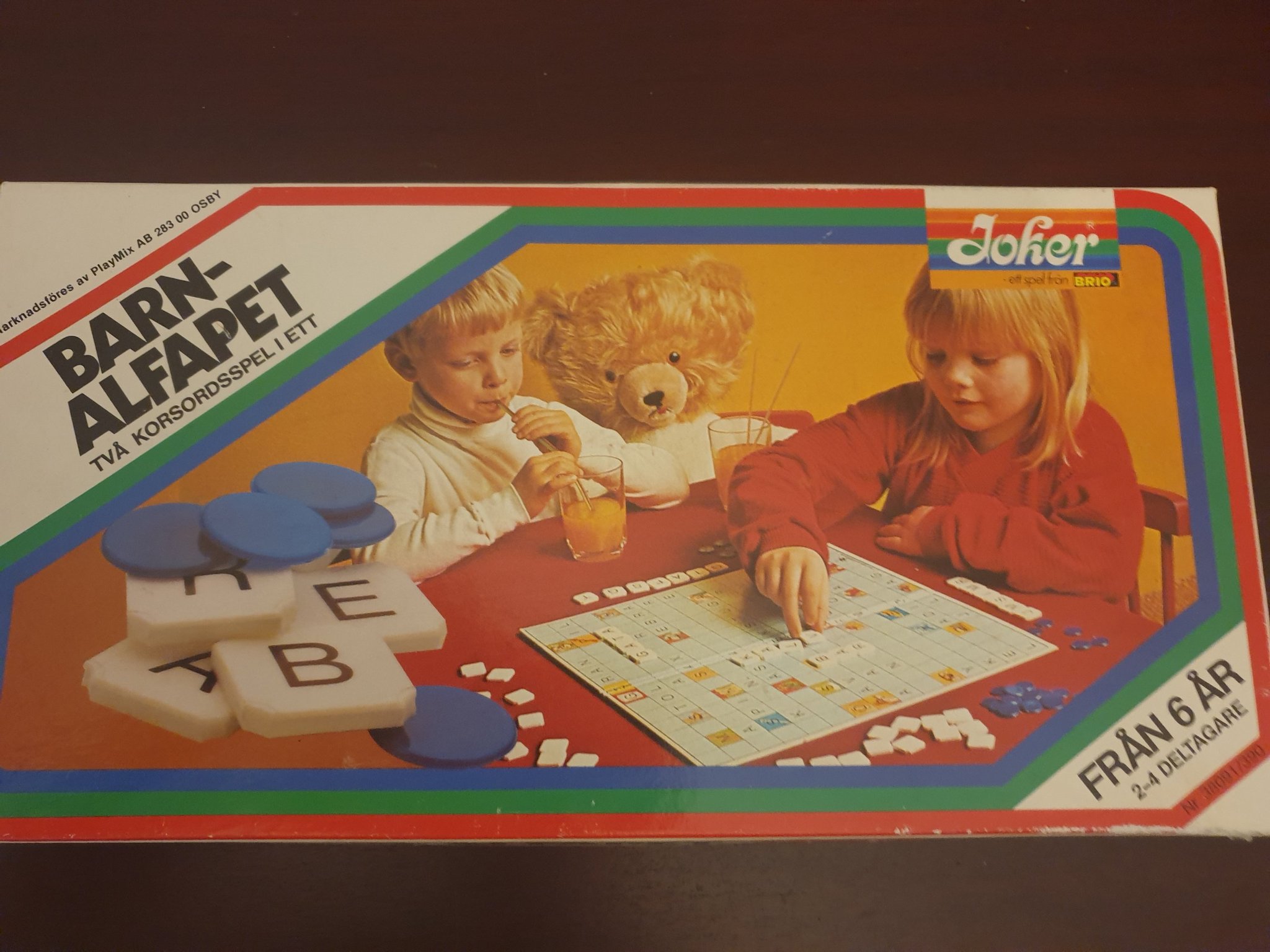 Se produkter som liknar Barn-Alfapet - Två korsordssp.. på Tradera ...