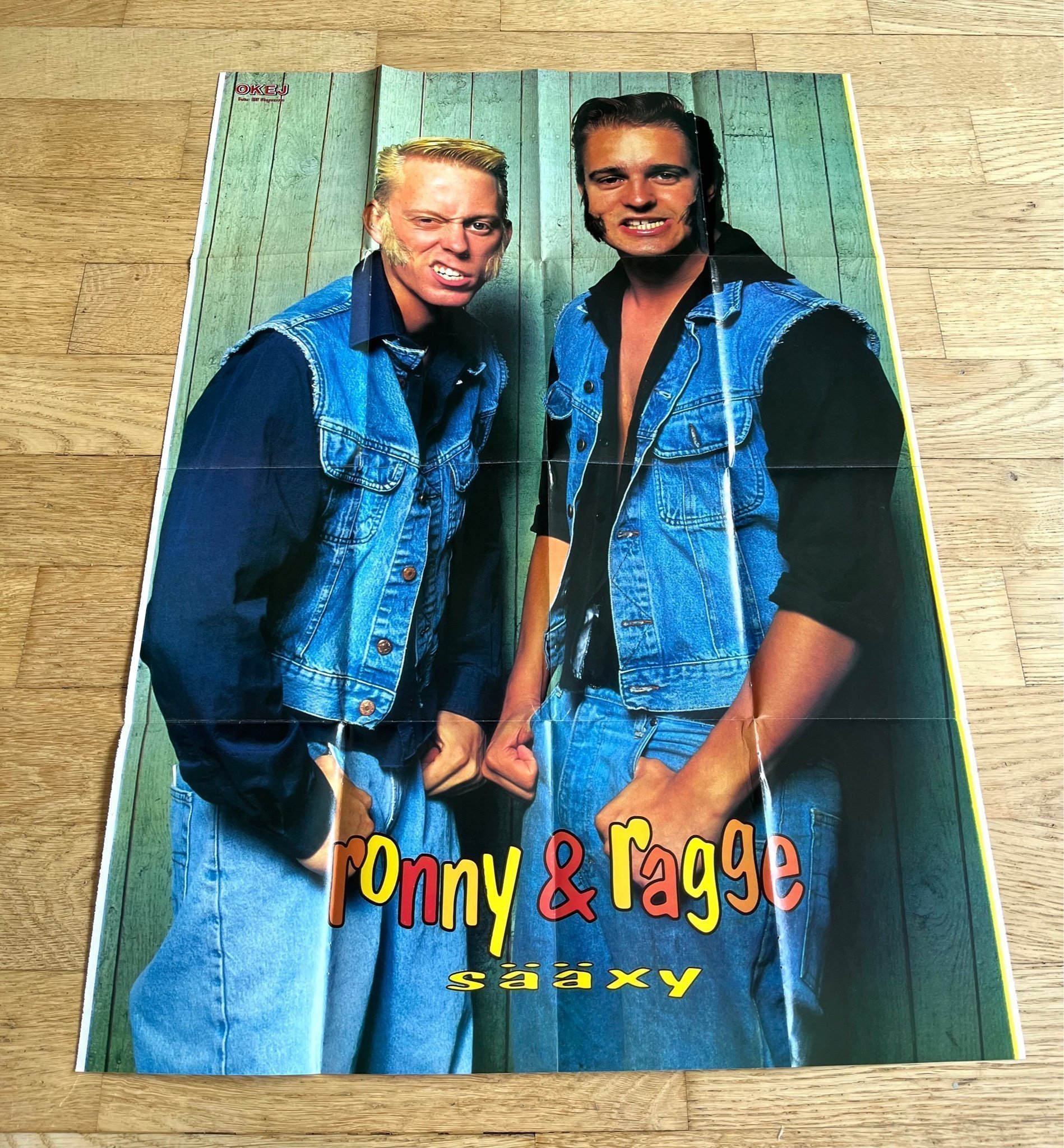 Ronny & Ragge 1993 Settman Granberg poster affi.. | Köp på Tradera ...