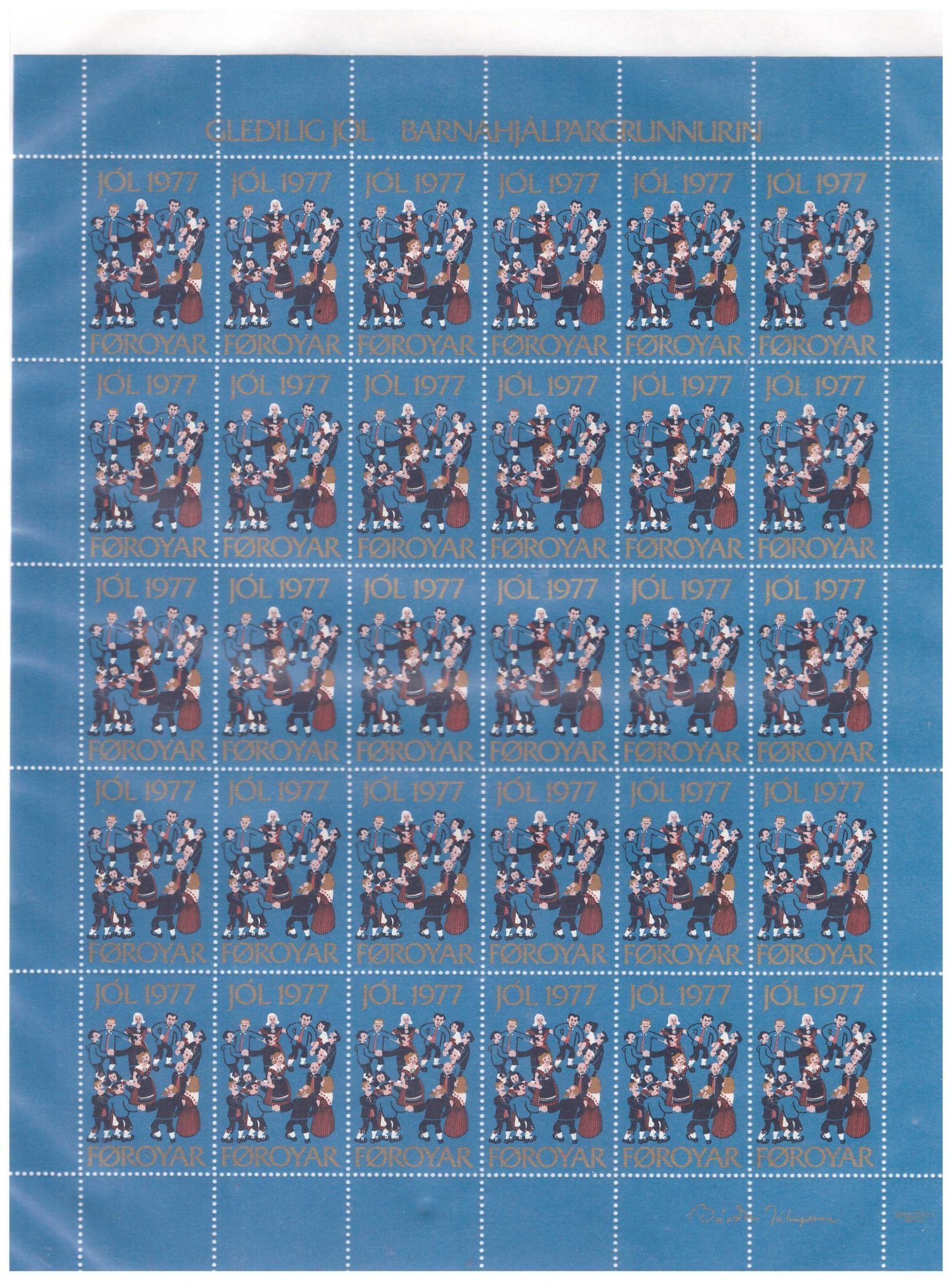 DANMARK FÖRÖARNA--2 ST JUL | Köp på Tradera (707549496)