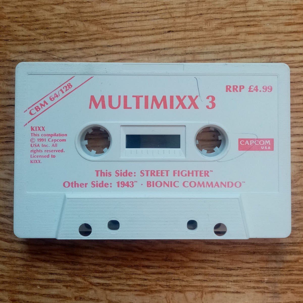 Multimixx 3 (Kixx - US Gold - Capcom) Lös Tape .. | Köp på Tradera ...