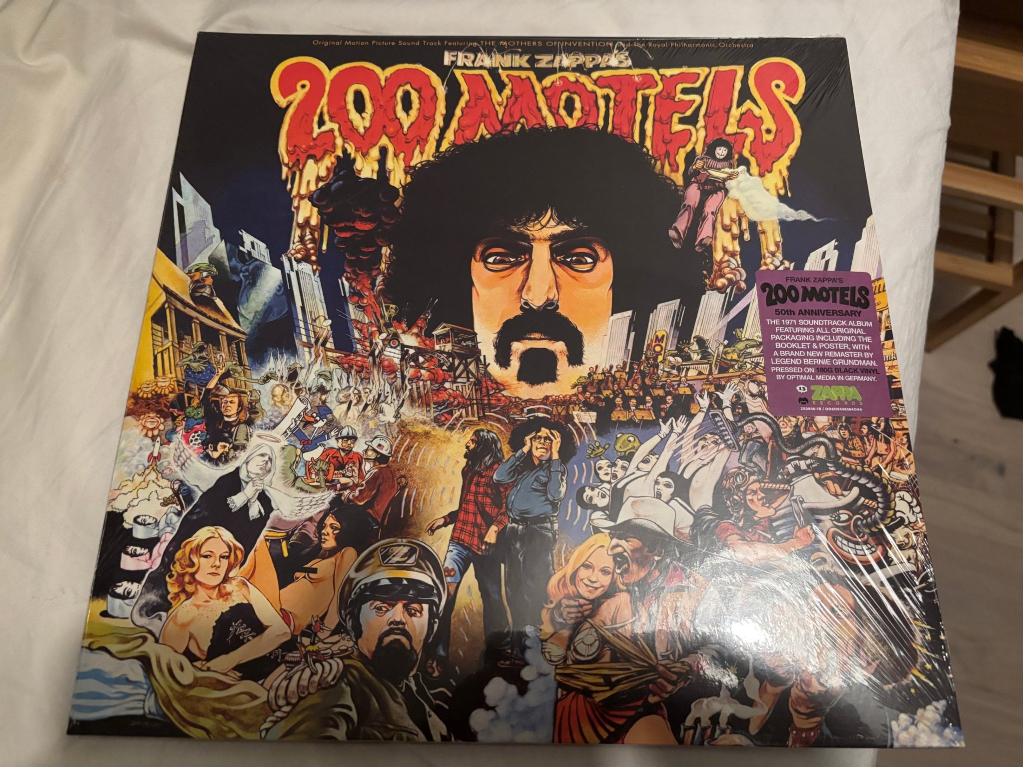 Frank Zappa - 200 Motels 50th Anniversary LP | Köp på Tradera (711915926)