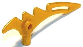 Pearl Gold Minifigure, Weapon Crescent Blade, S.. | Köp på Tradera ...