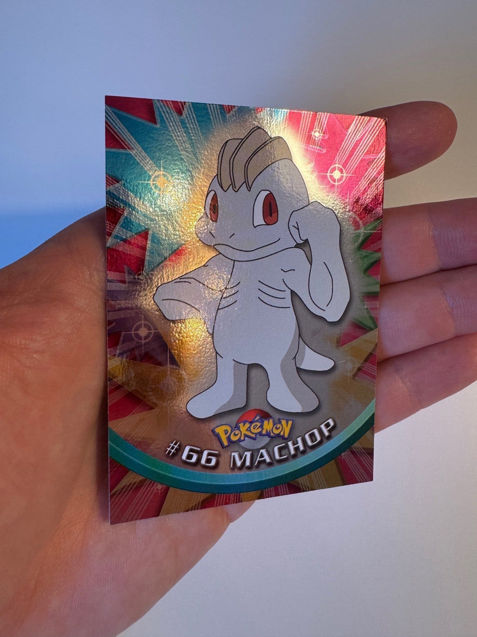 Pokémon Machop #66 - Topps The Future holo MINT.. | Köp på Tradera ...