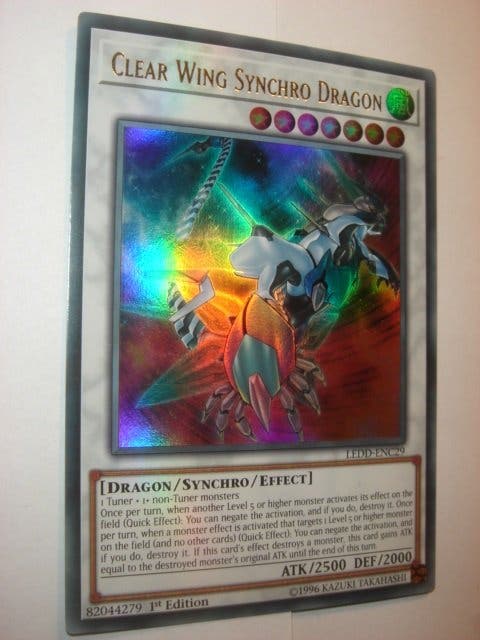 Clear Wing Synchro Dragon RARE FOI.. | Köp från caprod2 på Tradera ...
