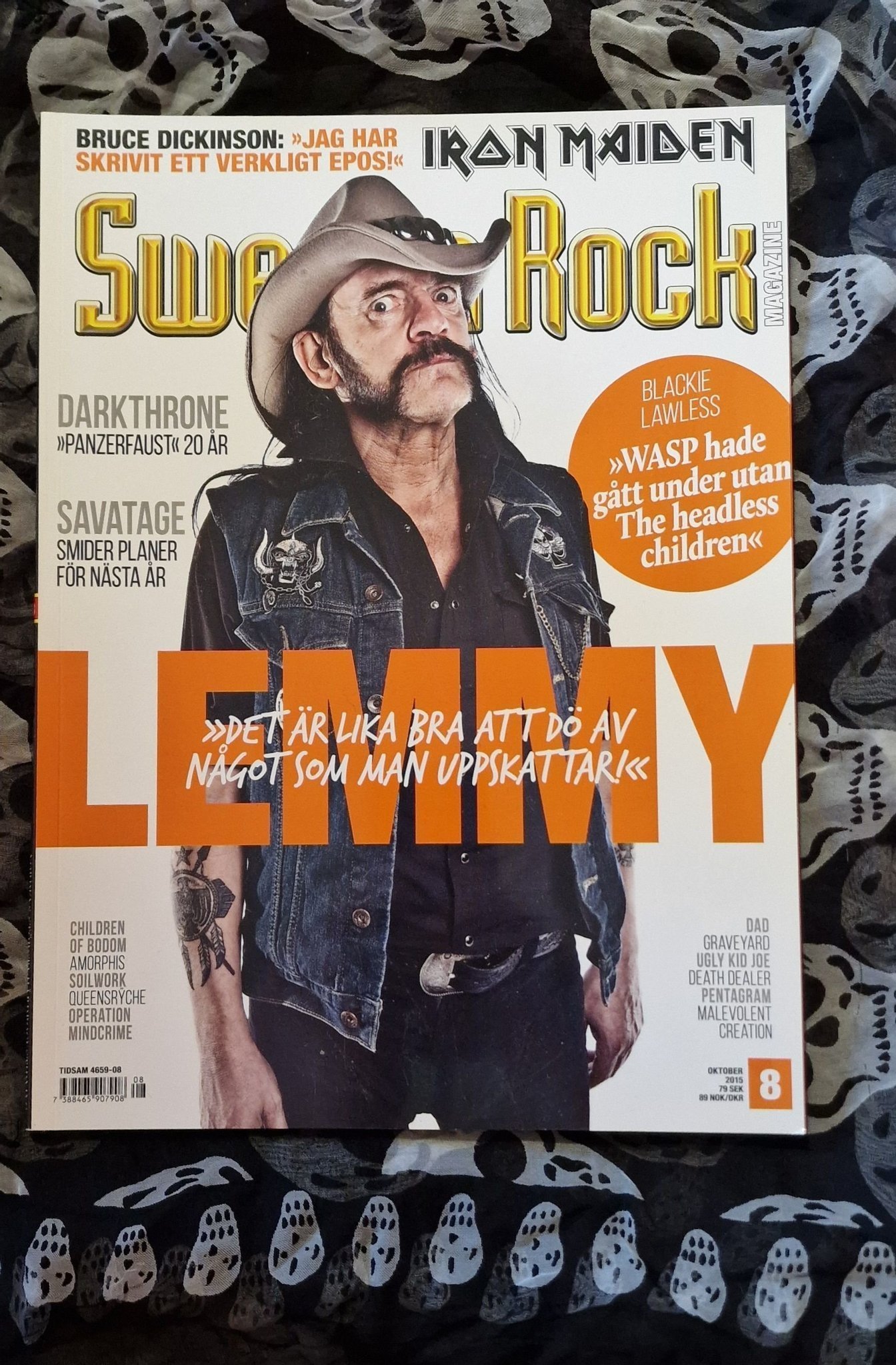 Sweden Rock Magazine - Lemmy - Nr 8, 2015 | Köp på Tradera (710911290)