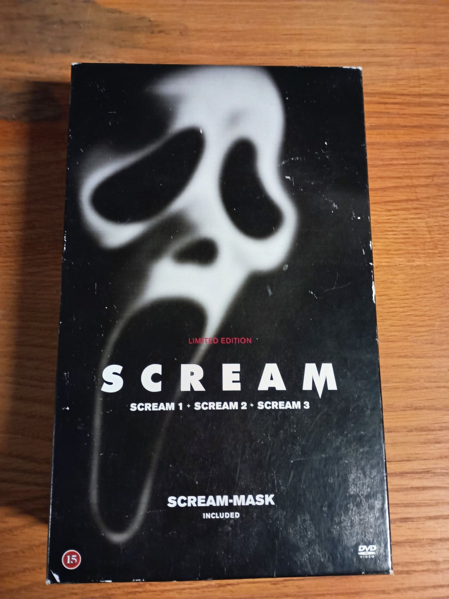 Se produkter som liknar Scream 1-3 Limited Edition DV.. på Tradera ...
