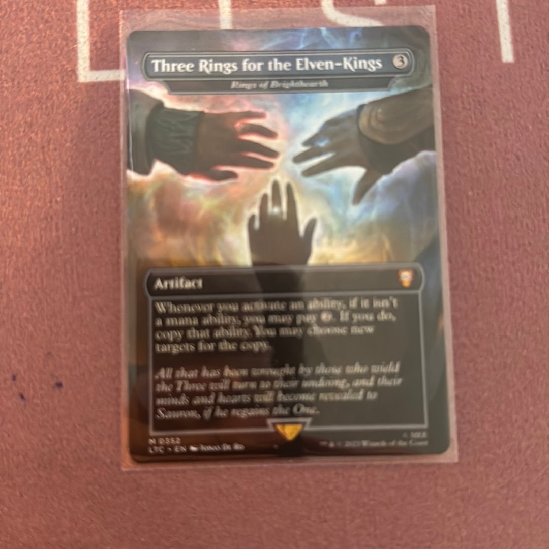 MTG - Three Rings for the Elven-Kings - Rings o.. | Köp på Tradera ...