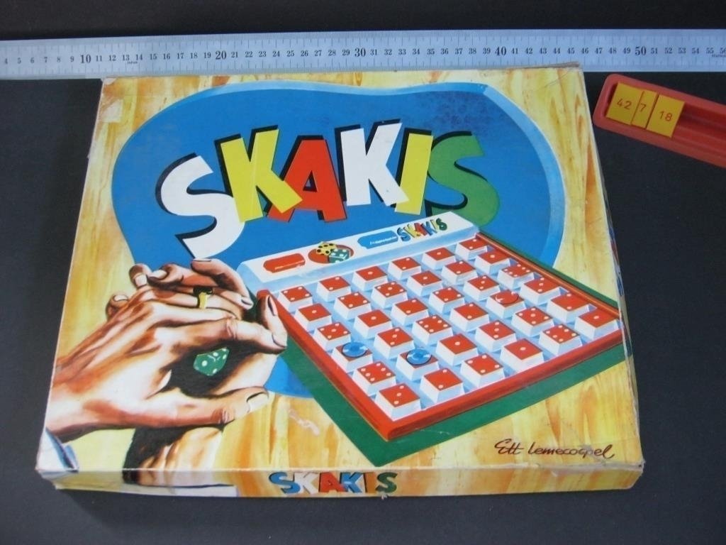 Skakis, gammalt Lemeco-spel, Komplett | Köp på Tradera (626549936)